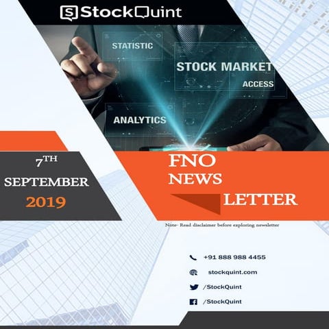 Weekly F & O Report 28 th September 2019 | PDF