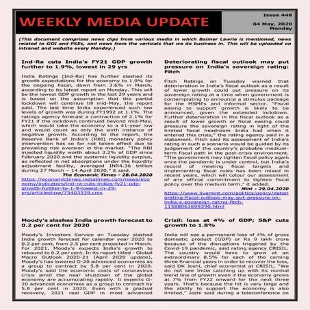Weekly media update 04 05_2020 | PDF
