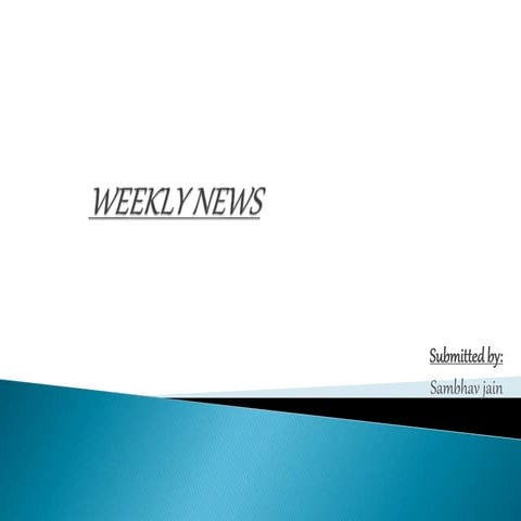 Weekly news | PPTX