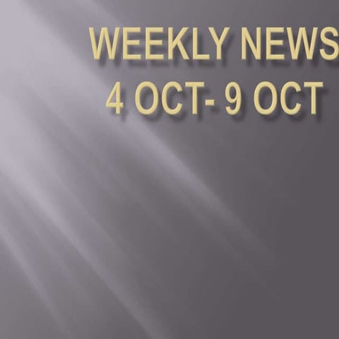 Weekly nwz | PPT
