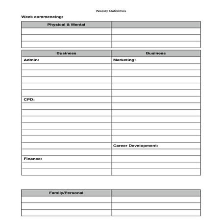 Daily planner | PDF