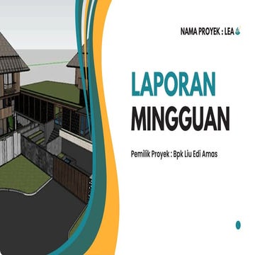 Weekly Report of Engineering Example LEA | PDF