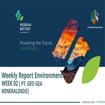Weekly Report Environment week 02 PT GGM.pptx