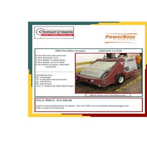 Weekly sale powerboss | DOCX