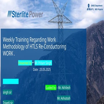 weekly Training Regarding HTLS Reconductoring Work (1).pptx