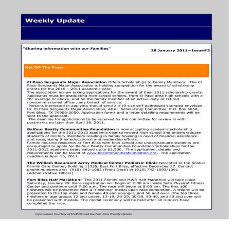 Weekly update 28 jan | PDF