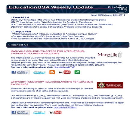 Weekly Update Issue #395 September 29, 2014 | PDF