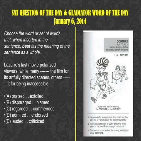 Week of January 6-10 | PPT