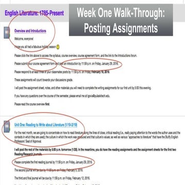 Week one walk_through | PPTX