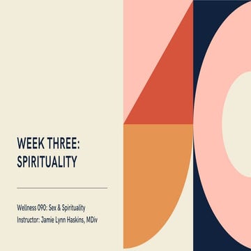 The Spiritual Self | PPT