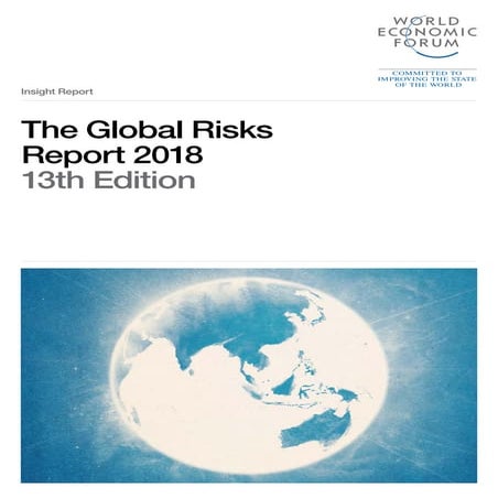 World Economic Forum- Global Risk Report 2018 | PDF