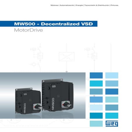 Weg mw500-decentralized-drive-50053086-catalogo-espanol | PDF