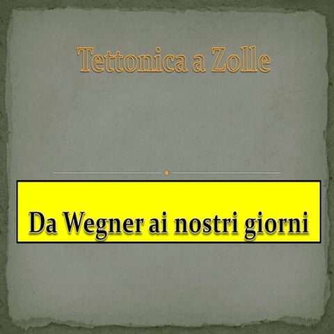 Wegner | PPTX | Geology | Science