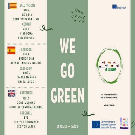 We go green let's communicate (1) | PPT