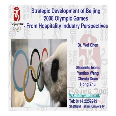 China Beijing Olympics Wei Chen. | PDF
