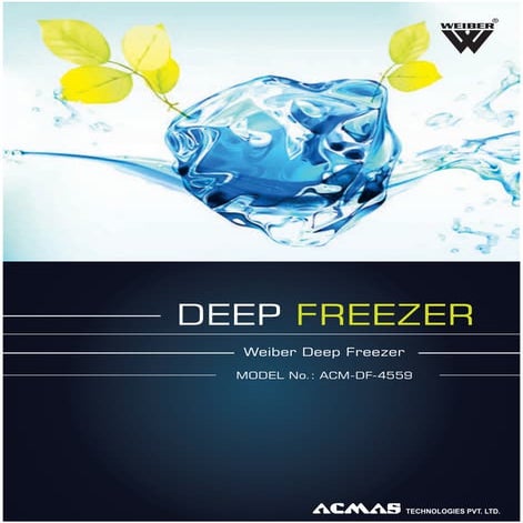 DEEP FREEZER | PDF