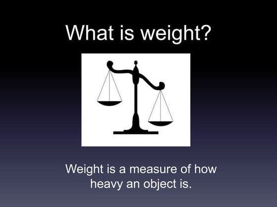 Weight | PPT
