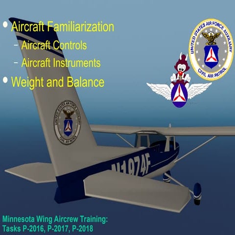 Weight and Balance USAF Auxiliary Civil Air Patrol | PPT