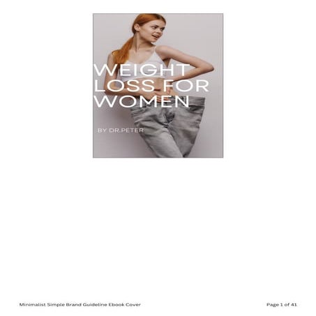 Empowered Weight Loss: A Holistic Guide for Women | PDF