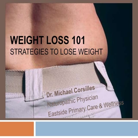 Weight Loss Strategies | PPTX