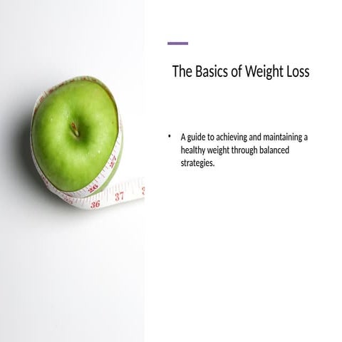 Weight_Loss_Presentation how to loss weight | PPT