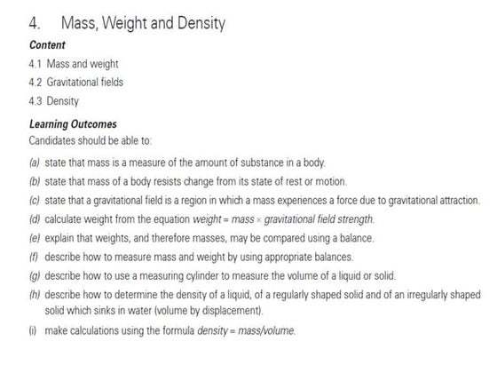 Mass, volume, density | PPTX