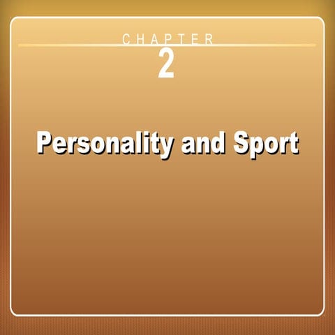 FW279 Personality and Sport | PPT