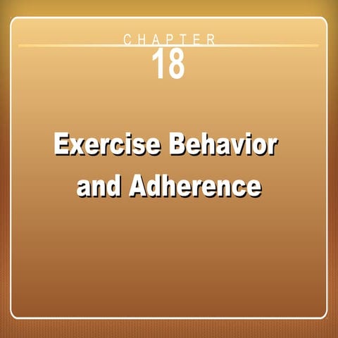 FW279 Exercise Behavior | PPT