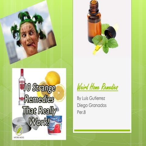 Home remedies | PPTX