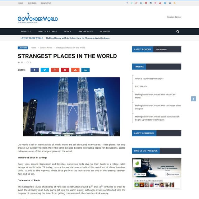 Strangest places on earth | PDF