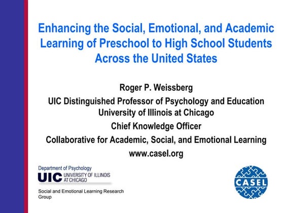 Social emotional learning | PPT