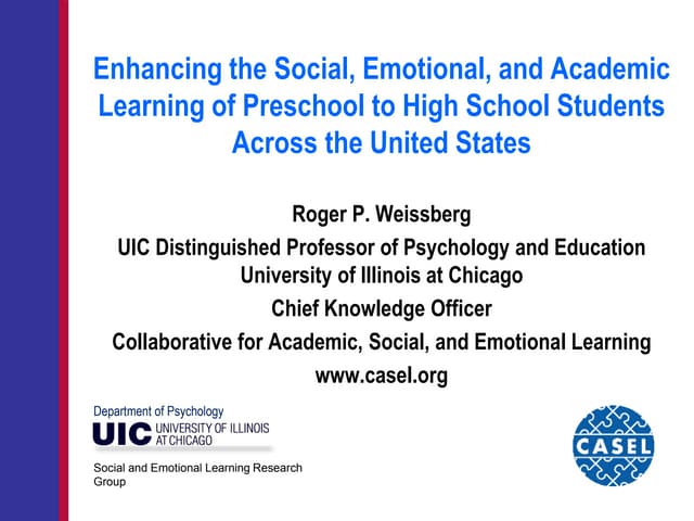 Social emotional learning | PPT