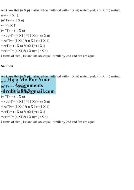 We Know That N X P Matrix When Multilied With P X M Matrix Yeildpdf 5301
