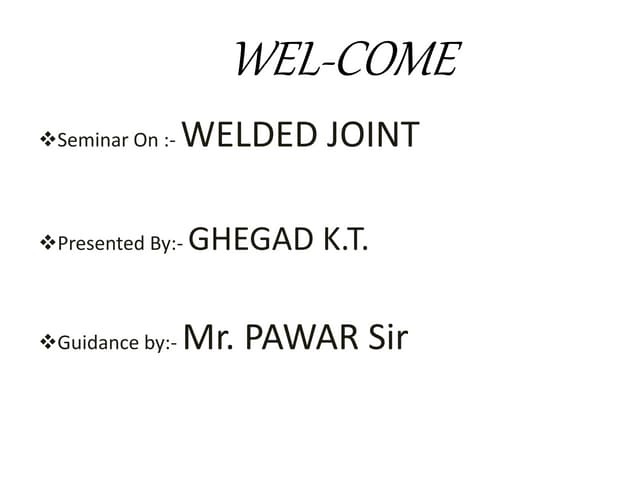 Rivet connection | PPTX