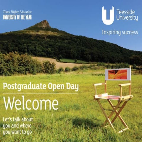 Welcome to the postgraduate open day | PPT