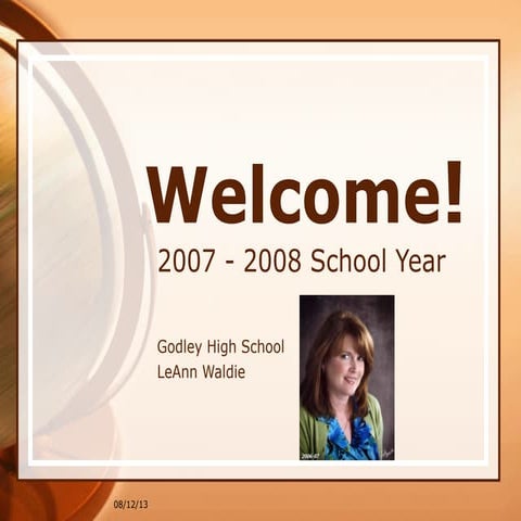 Welcome! | PPT