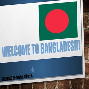WELCOME-TO-BANGLADESH EVOLUTION OF.pptx
