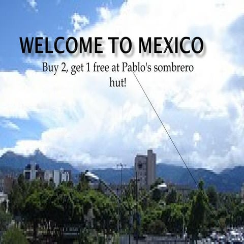 Welcome To Mexico | PPT