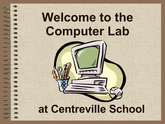 Welcome To Your Computer Lab Ppt | PDF