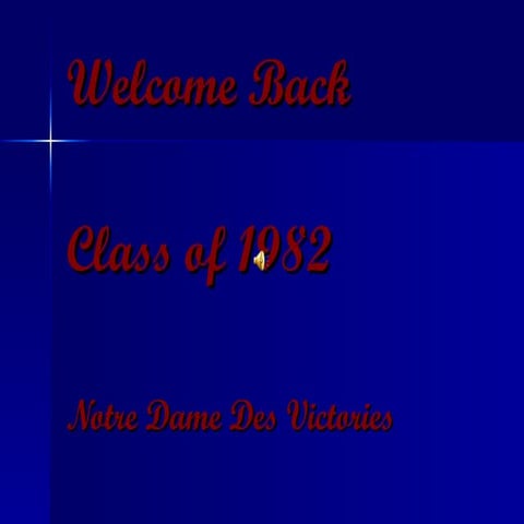 Welcome Back21 | PPT