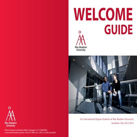 Welcomedegree2012abo | PDF