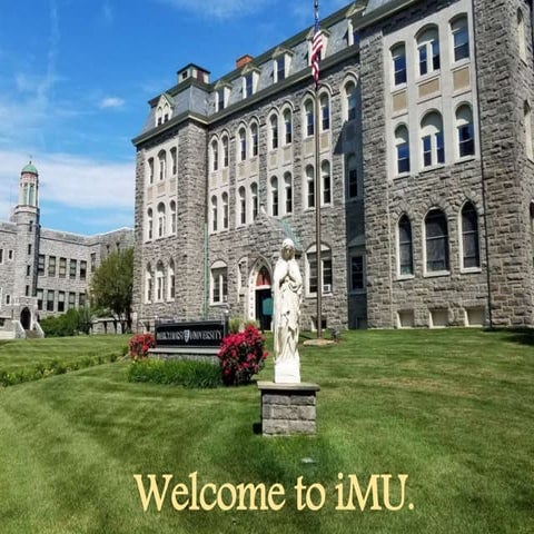 Welcome to iMU Fall 2017 | PPTX