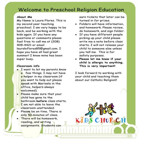 Welcome letter | DOCX