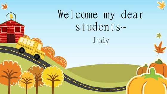 Welcome student | PPT