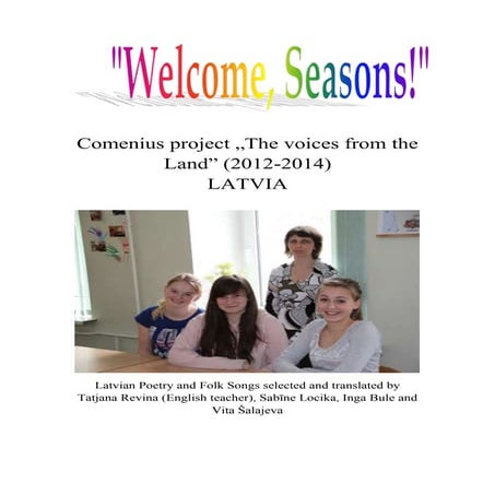 Welcome seasons, Latvia | PDF