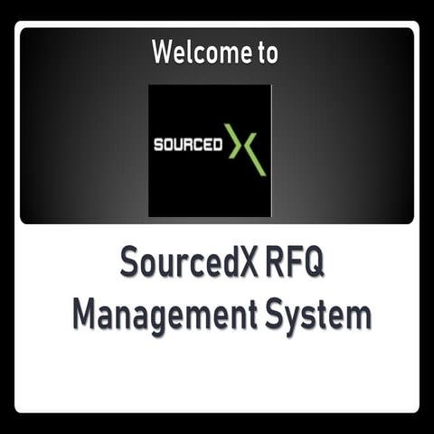 RFQ management system online | PPT