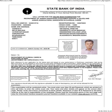 Welcome to 1 sbi | PDF