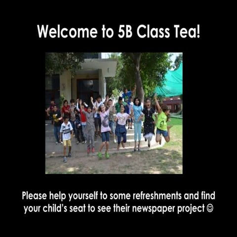 Welcome to 5 b class tea! | PPTX | Homework and Study | Education