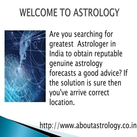 Welcome to astrology | PPT