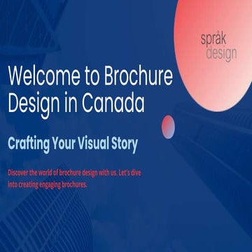 Welcome to Brochure Design in Canada | PPTX